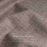 Tissu ameublement Lin - Tissu lin gris ficelle doublé - Lin anti-tache ...
