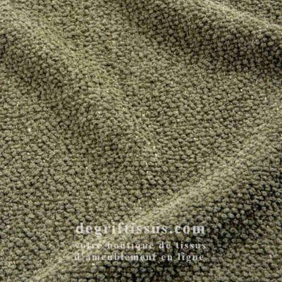 Tissu ameublement haut de gamme - Bouclette volumineuse Aspen 09 ...